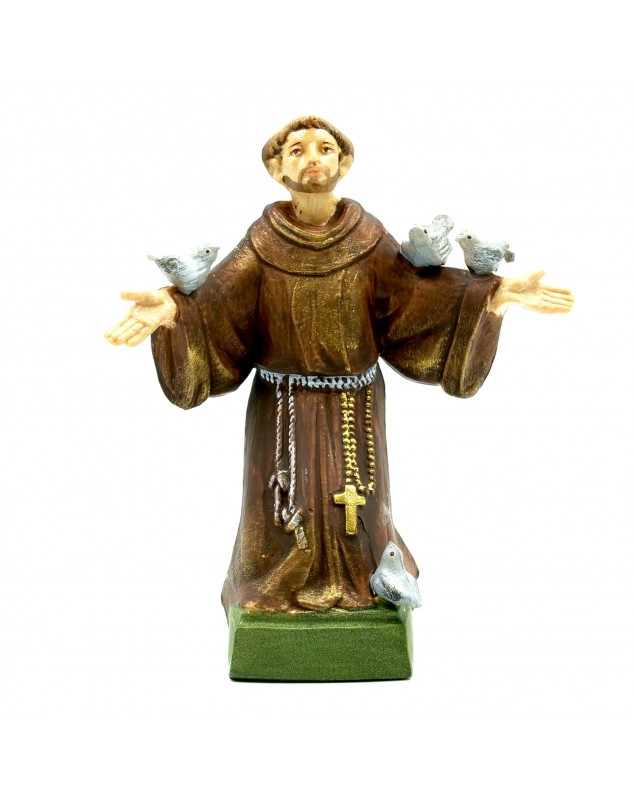 Święty Franciszek z Asyżu 12,5 cm - figura ręcznie malowana | Książki ... Święty Franciszek z Asyżu 12,5 cm - figura ręcznie malowana | Książki ...
